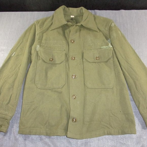 Jackets & Coats | Szsmall M1951 Og18 Wool Korean War Uniform Jacket ...